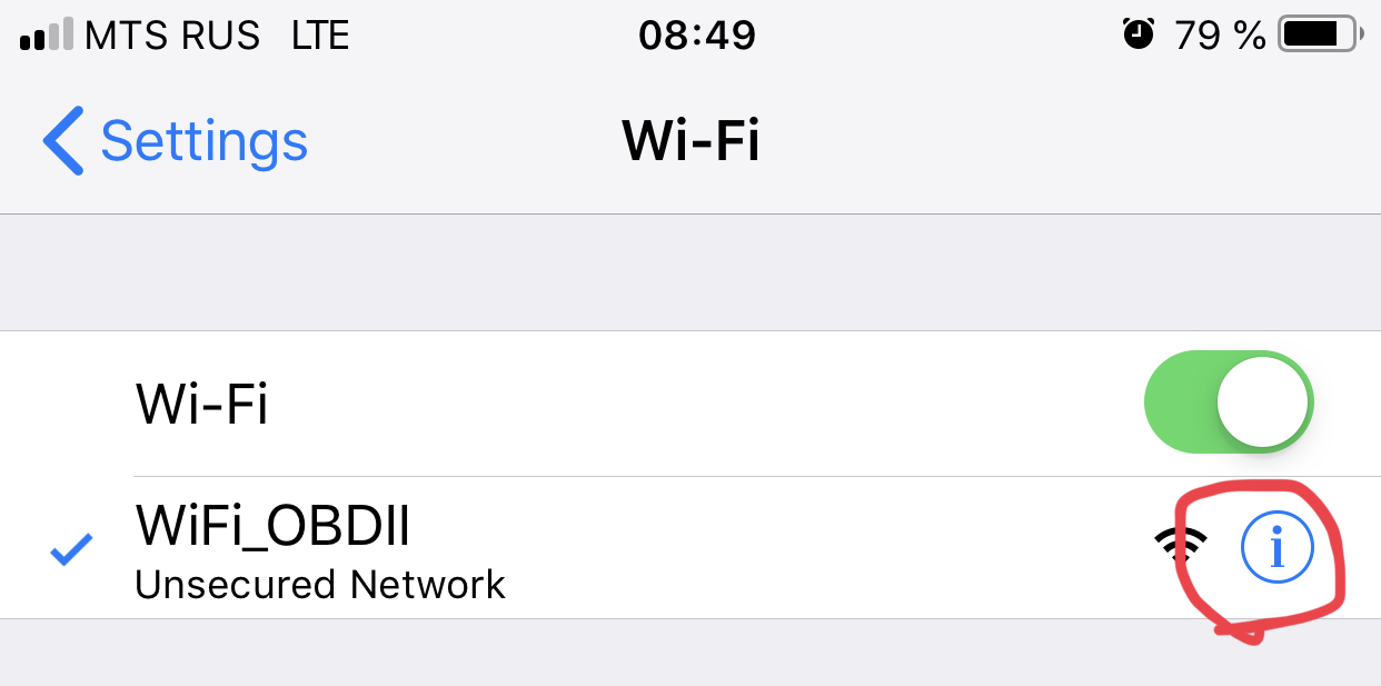 iOS Wi-Fi connection troubleshooting – Car Scanner ELM OBD2
